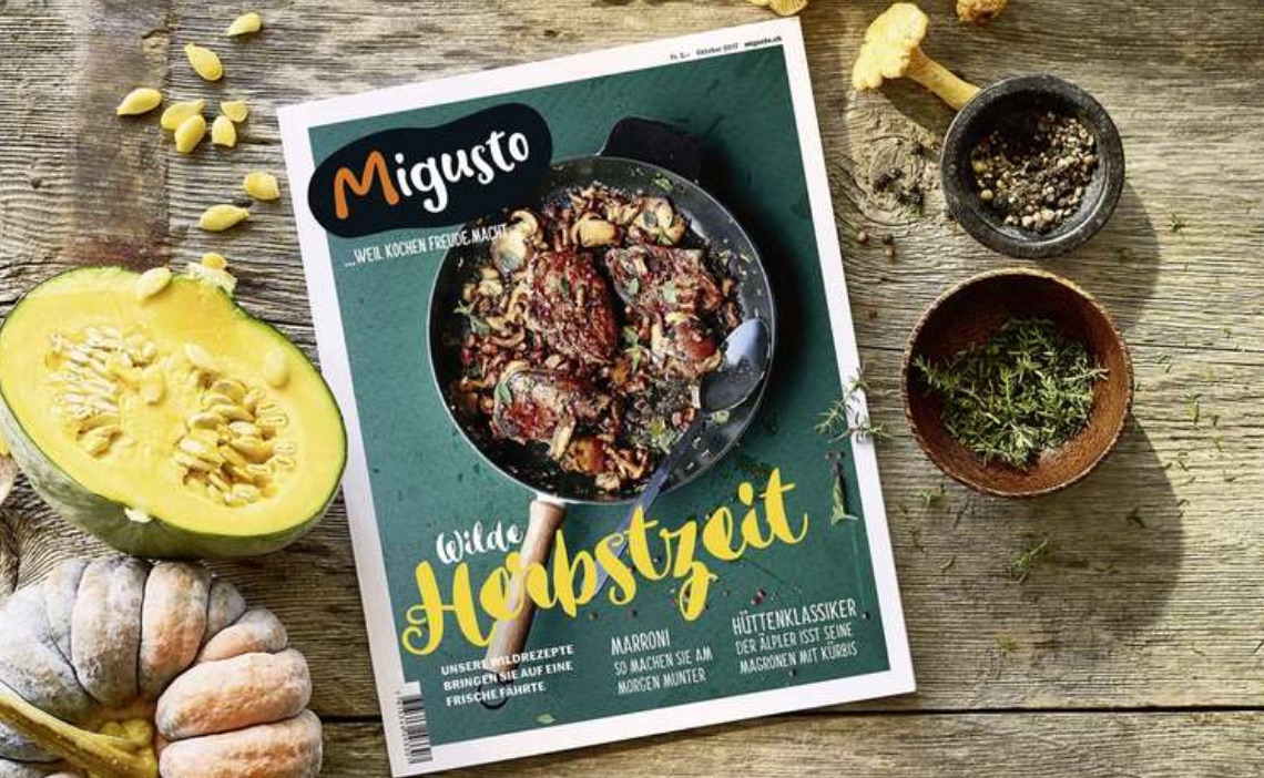 Kochmagazin «Migusto» druckt neu bei Swissprinters - kleinreport.ch