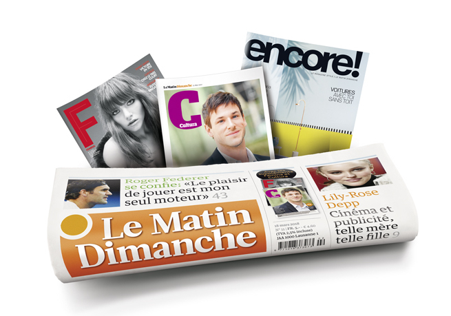 «Le Matin Dimanche» mit neuem Layout und neuer Blattstruktur ...