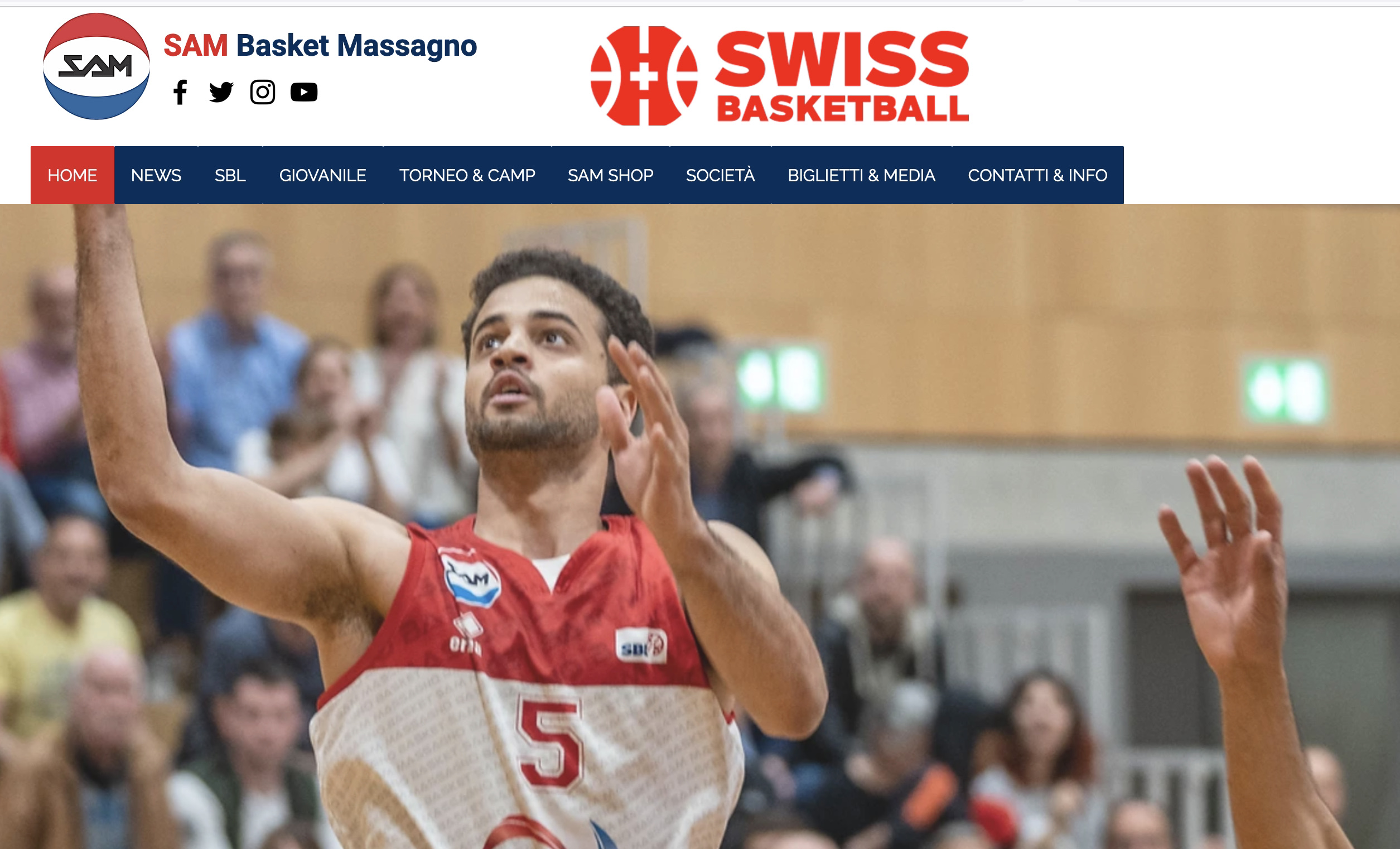 Sprung zum Korb: SAM Basket Massagno tritt nächsten Höhenflug mit ...